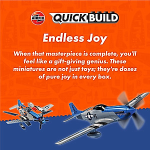 Airfix Quickbuild Messerschmitt 109 Airplane Model Kit
