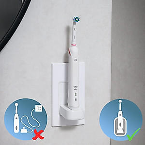 ProofVision TBCharge PV10 in-Wall Electric Toothbrush Charger Compatible with Oral B & Braun Toothbrushes