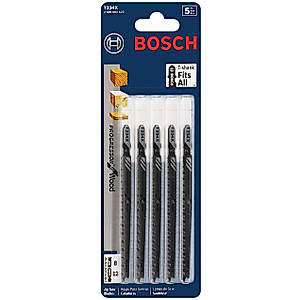 BOSCH T234X Progressor Wood Blade (5-Pack)
