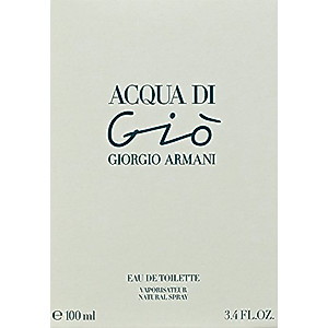 Acqua di Gio by Giorgio Armani for women Eau De Toilette Spray, 3.4 Ounces