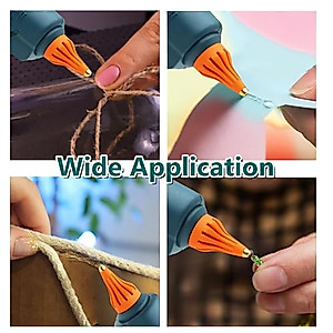 Hot Glue Gun Full Size, 60W/100W Hot Glue Gun kit with 28pcs Glue Sticks,90s Fast Preheating Gluegun,Melting Glue Gun Set for Crafts School DIY Arts Home Quick Repairs