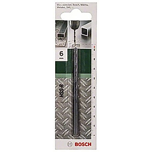 Bosch 2609255013 Metal Drill Bits HSS-R with Diameter 6.0mm