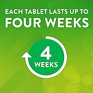 Scrubbing Bubbles Continuous Clean Drop-Ins Toilet Cleaner Tablet, Repels Tough Hard Water and Limescale Stains, Blue Discs, 4.23 oz, 3ct