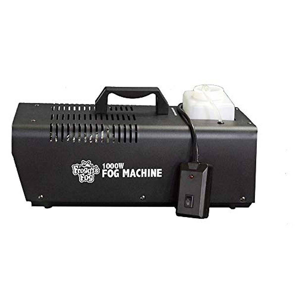 Froggys Fog - 1000 Watt Halloween Fog Machine with Wired Remote Control - All Metal, Impressive Output, Timer and Wireless Control Options