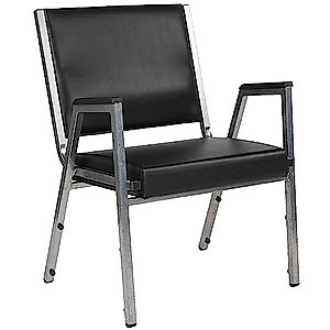 Flash Furniture Vinyl Bariatric Medical Chair, Black (Xu604436701bkvy)