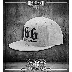 666 Sinner Flat Bill S/M