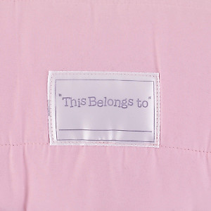 Everything Kids Pink and Aqua Unicorn Toddler Nap Mat with Pillow and Blanket