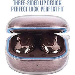 Soft TPU Shockproof Protective Case Compatible with Galaxy Buds 2 / Galaxy Buds Pro/Galaxy Buds Live - Unicorns on Galaxy