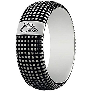 J163 Size 6 Impression Black Stainless Steel Ring Mormon One Moment In Time LDS CTR