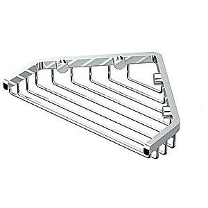 Gatco 1495 7-Inch Length Shower or Tub Corner Basket, Chrome