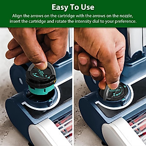 [6 Pack] Odor Neutralizer Technology Replacement Cartridges: Compatible with Shark AZ3000 AZ3002 HZ3000 HZ3002 HZ702 IZ862H IZ562H ZD550 ZU102 LA702 Vacuum Cleaner & Air Purifier - 1541FC3000 Original