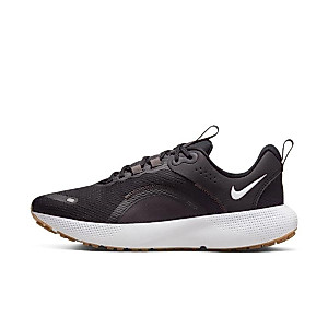 Nike Women's React Escape RN 2 Running Shoes, Black/White-Dk Smokey Grey-Sail, 8 US