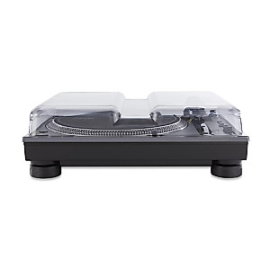 Decksaver DS-PC-SL1200 - Polycarbonate Cover compatible with Technics SL1200, SL1210, Pioneer DJ PLX-1000, PLX-CRSS12 Turntable Dust Cover, DJ Equipment Cover for Travel and Everyday Protection