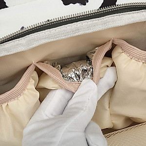 Ruzida Cow Spots Print Diaper Bag Backpack Maternity Baby Changing Bag Large Capacity Backpacks