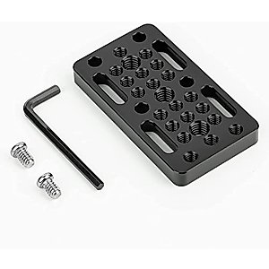 SMALLRIG Switching Plate Camera Easy Plate for Railblocks, Dovetails and Short Rods - Longer Version - 1598