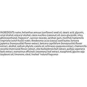 Burt's Bees Deep Cleansing Cream with Soap Bark and Chamomile, 98.9% Natural Origin, 6 Ounces