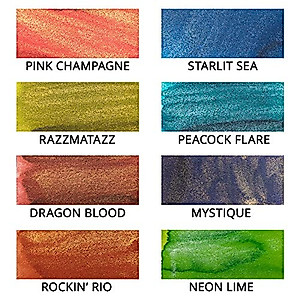 New Diamine 50ml Shimmer Ink Bottle (Dragon Blood)