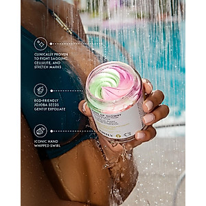 Truly Beauty "Booty & Boobies" Polish Bundle - Firms, Tightens, and Smoothens - Butt Acne Clearing Treatment, Butt and Breast Scrub - Smoothens and Tightens Skin for a Plumpier and Perkier Glow!