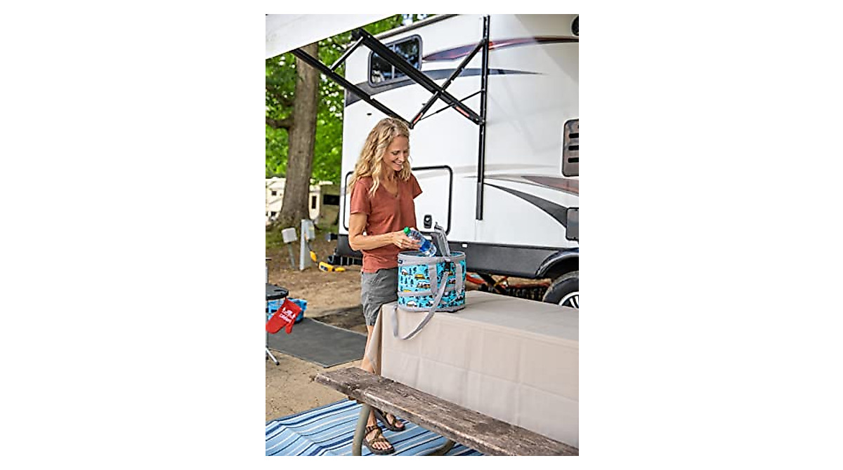 Camco Pop-Up Cooler - Perfect for Campsites & Tailgating