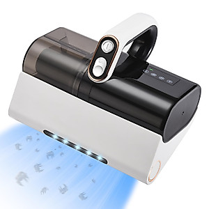 HYNSEN Mattress Vacuum Cleaner, Bed Vacuum Cleaner with UV & High Heating Tech, 12Kpa Suction 500W Powerful Handheld Vacuums for Dust Recognition & Remove Pet Hair