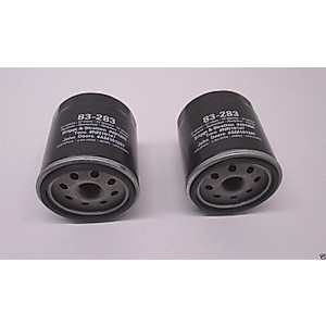 2 Pack Oregon 83-283 Oil Filter for 491056 52-050-02-S 122-0645 AM101207 NN10147