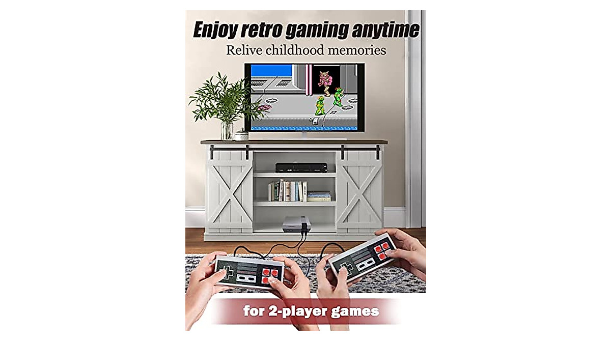 Classic Mini Retro Game Console with 620 Games - Perfect Gift for All Ages