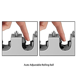 Shovel, Rake and Tool Holder with Hooks- Wall Mounted Organizer for Garage, Closet, or Shed-Hang Home and Garden Tools-Space Saving Rack by Stalwart