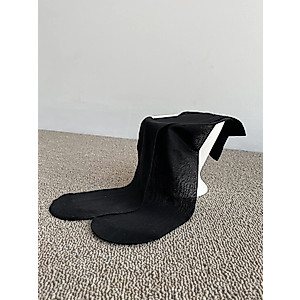 Milumia Women's Mesh Sheer Socks Ankle High Socks Black One Size