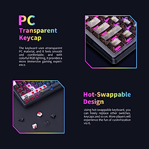 HAVIT KB875L RGB Backlit Mechanical Keyboard