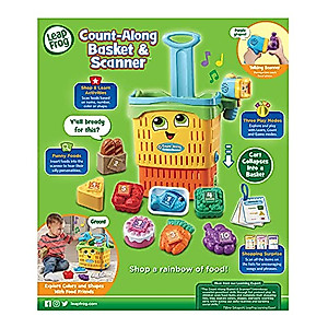 LeapFrog Count-Along Basket Scanner in Multicolor for 2-5 Year Olds