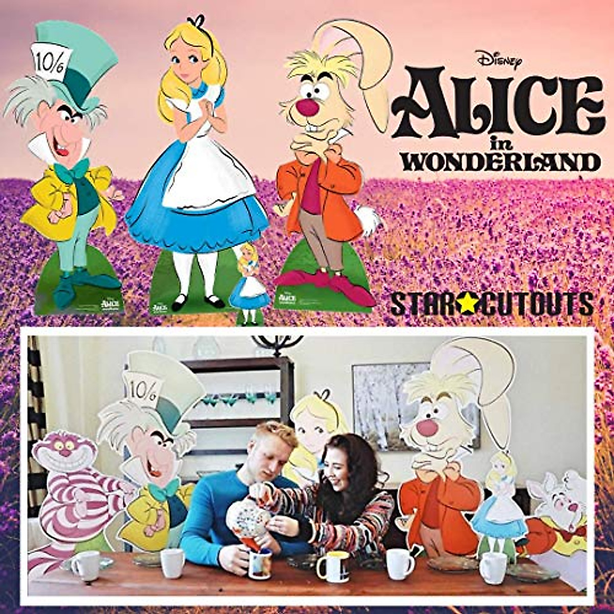 Star Cutouts SC854 Cheshire Cat Classic Alice in Wonderland Cardboard Cut Out