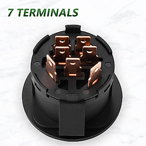 Ignition Switch 4 Position for Craftsman, Husqvarna, AYP, Sears, Poulan Pro Riding Lawn Mower Tractor 193350 532193350