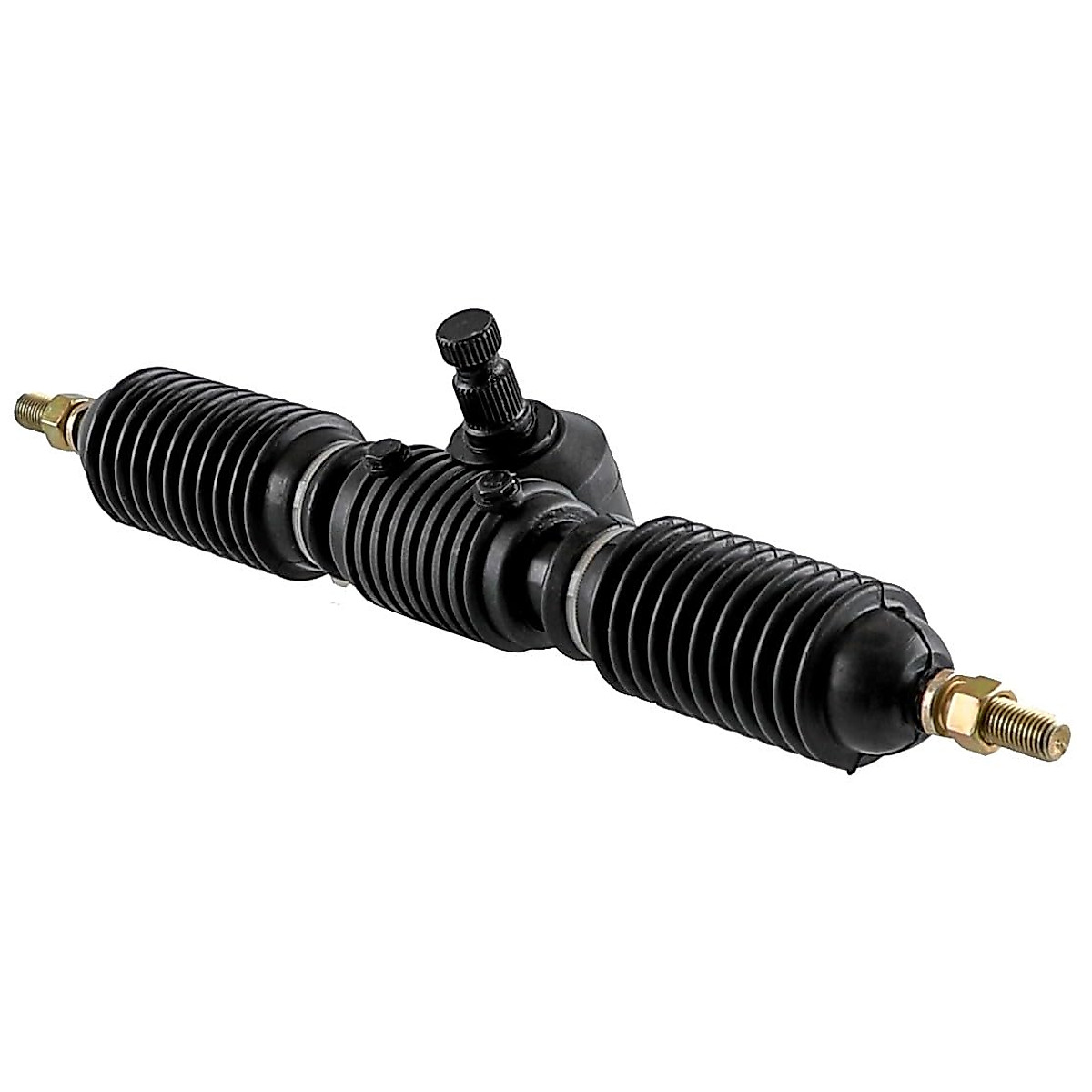 YC Yier 270mm Steering Wheel Steel Kit Gear Rack Pinion Adjustable Shaft Set DIY Parts for Go Kart Go Cart Golf Cart ATV UTV 110cc 125cc 140cc 150cc Buggy Drift Trike