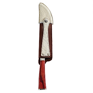 Tramontina Gaucho Style Knife w/Leather Sheath 7inch, 80905/012DS