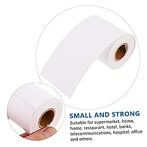 PLAFOPE 5 Rolls Rolls Glasses optometry paper lables tabs pos receipt paper thermal shipping labels thermal labels thermal view paper print paper thermal paper computer white tester
