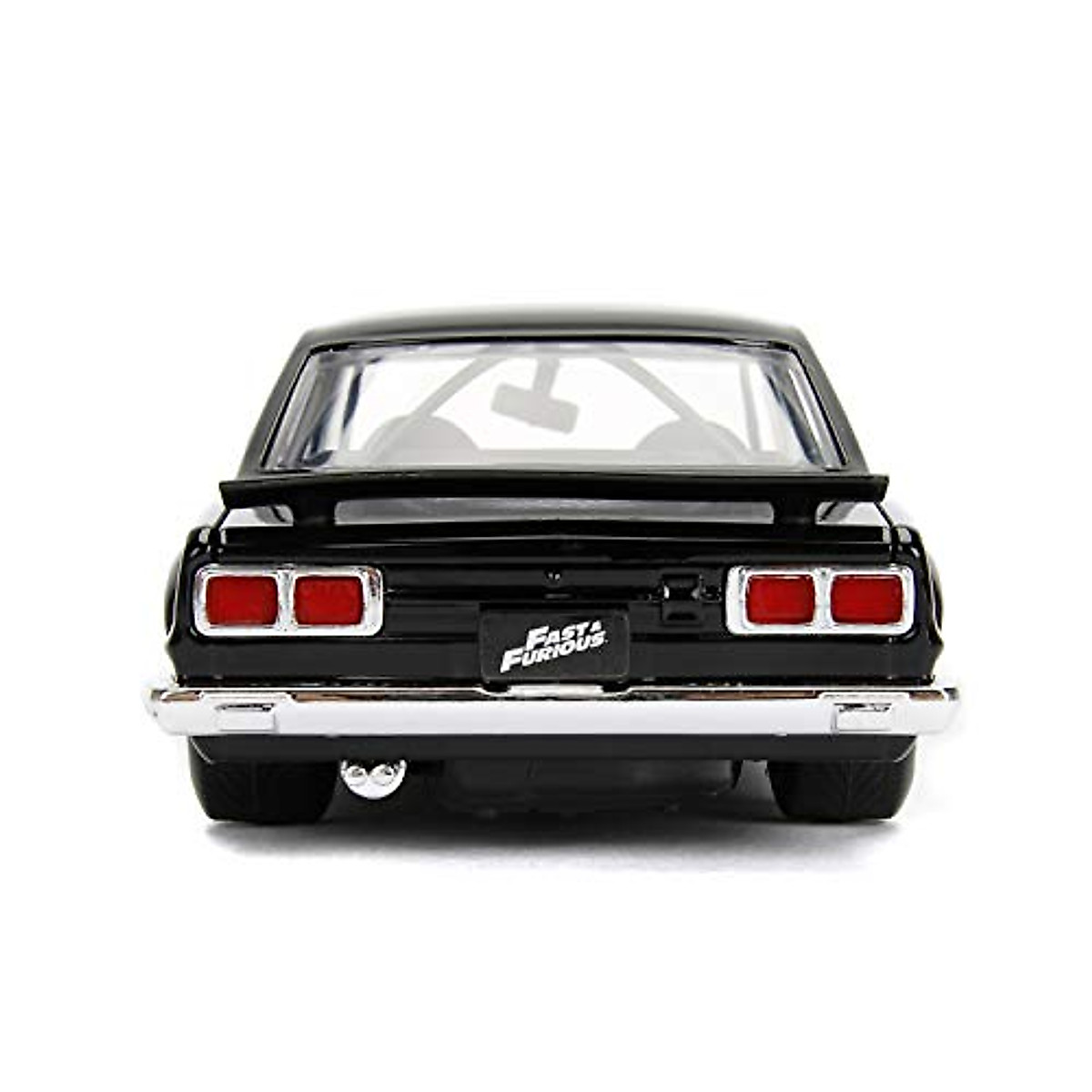 Jada Toys Fast & Furious 1:24 Brians's Nissan Skyline 2000 GT-R Die-cast Car, Toys for Kids and Adults (JA99686) , Black