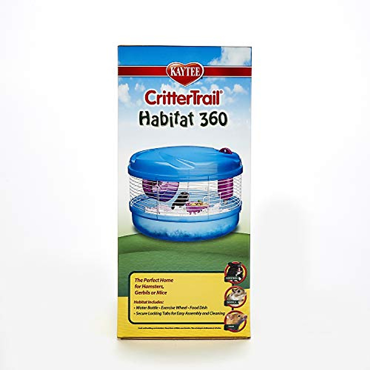 Kaytee CritterTrail Habitat 360 for Pet Hamsters, Gerbils or Mice