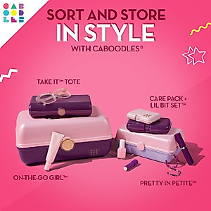 Caboodles On-The- Go Girl, Deep Pink Sparkle