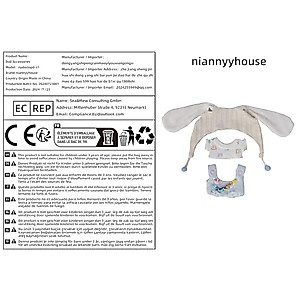 niannyyhouse 10cm 20cm Plush Doll Clothes Knit Cap T-Shirt Strap Pants Soft Stuffed Plush Toy Dress Up Accessories (Blue, 20cm)