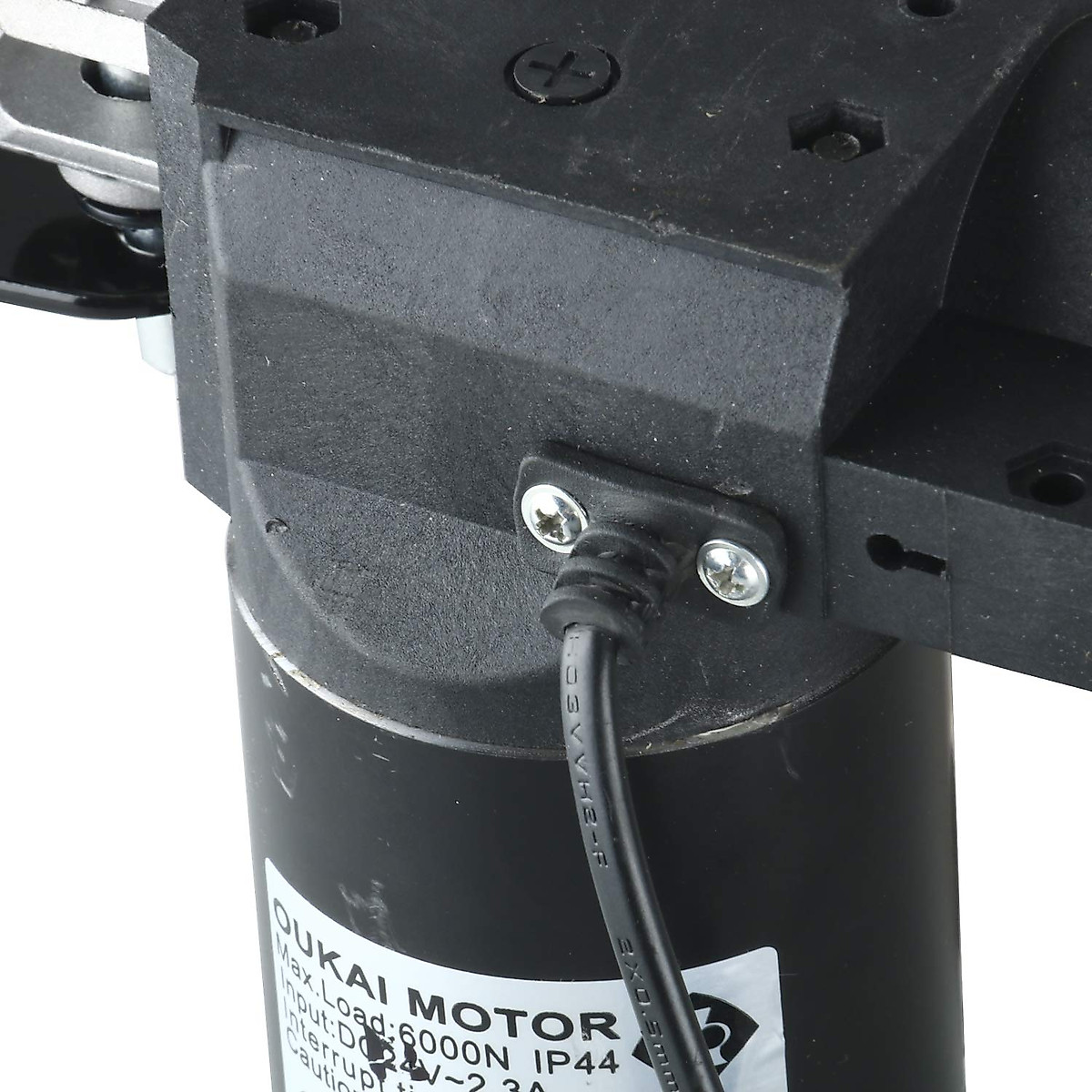 Homend DC 12V 12 Inch Stroke Linear Actuator with Mounting Bracket 300MM 6000N/1320LB Maximum Load for Recliner TV Table Lift Massage Bed Electric Sofa Linear Actuator