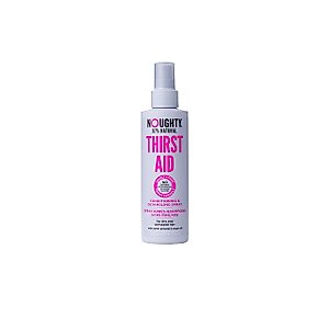 Noughty 97% Natural Thirst Aid Conditioning and Detangling Spray, Leave In Hair Detangler Treatment for Dry and Damaged Hair, with Sweet Almond Oil, Sulphate Free Vegan Haircare 200ml