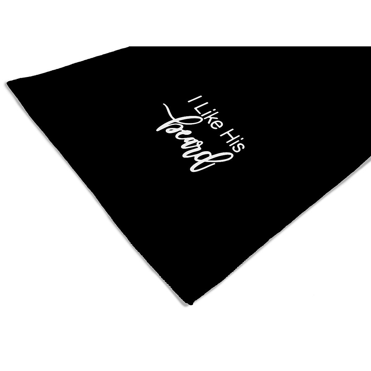 Voatok I Like His Beard I Like Her Bxxt Minimalist Black Bath Towel, Couples Gifts Set of 2 Decorative Towels,Funny Gifts for Husband Wife Boyfriend Girlfriend Newlyweds