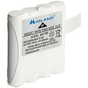 Midland – AVP8 Rechargeable Battery Packs for Midland – Nickel Metal Hydride Battery Packs for LXT Series GMRS Radios – Pair