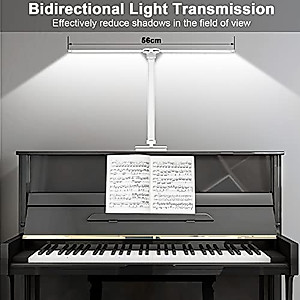 Bright LED Desk Lamp for Home Office - Dual Swing Arm Eye-Caring Architect Task Lamp, Adjustable Foldable Table Lamp, Dimmable Touch Control Desktop Lamp 5 Lighting Modes for Work/Study