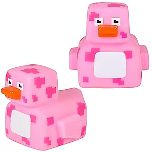 Rhode Island Novelty 2" Pixelated Rubber Duckies