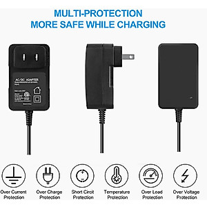 Digipartspower AC/DC Adapter for Aiper P1111 Cordless Handheld Rechargeable Pool Vacuum Cleaner