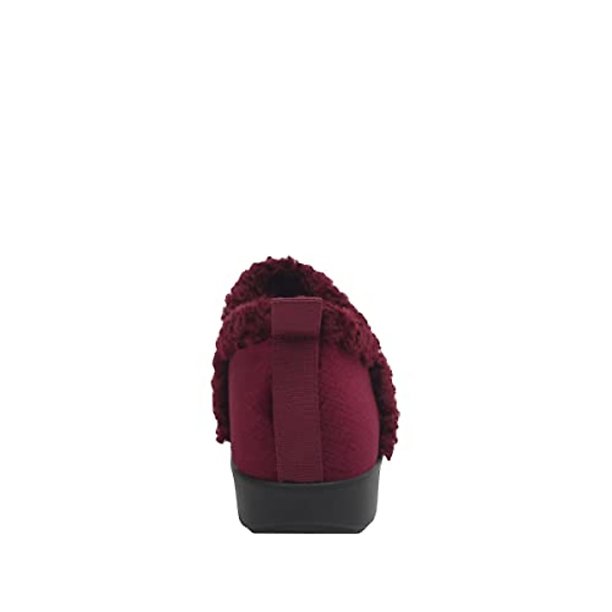 Alegria Womens Cozee Slipper Boot Wine Velvet 9.5-10 M US