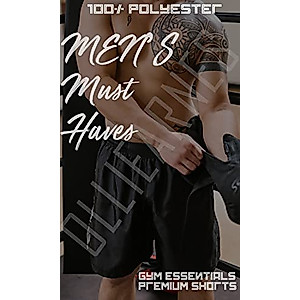 OLLIE ARNES Men's Basketball Shorts - Pack of 3 Mesh Athletic Shorts, Big and Tall Gym Workout Shorts with Pockets(S-6X) SET3_BLK_DKGREY_NAV XL