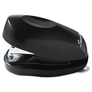Swingline Mini Stapler, Tot, 12 Sheet Capacity, Includes Built-In Staple Remover & 1000 Standard Staples, Black (79171)