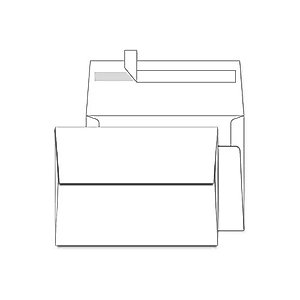 A7 White Envelopes 100 Pack 5X7 Envelopes Printable - Quick Self Seal,for 5x7 Cards| Perfect for Weddings, Invitations, Photos, Graduation, Baby Shower| 5.25 x 7.25 inches，AZAZA